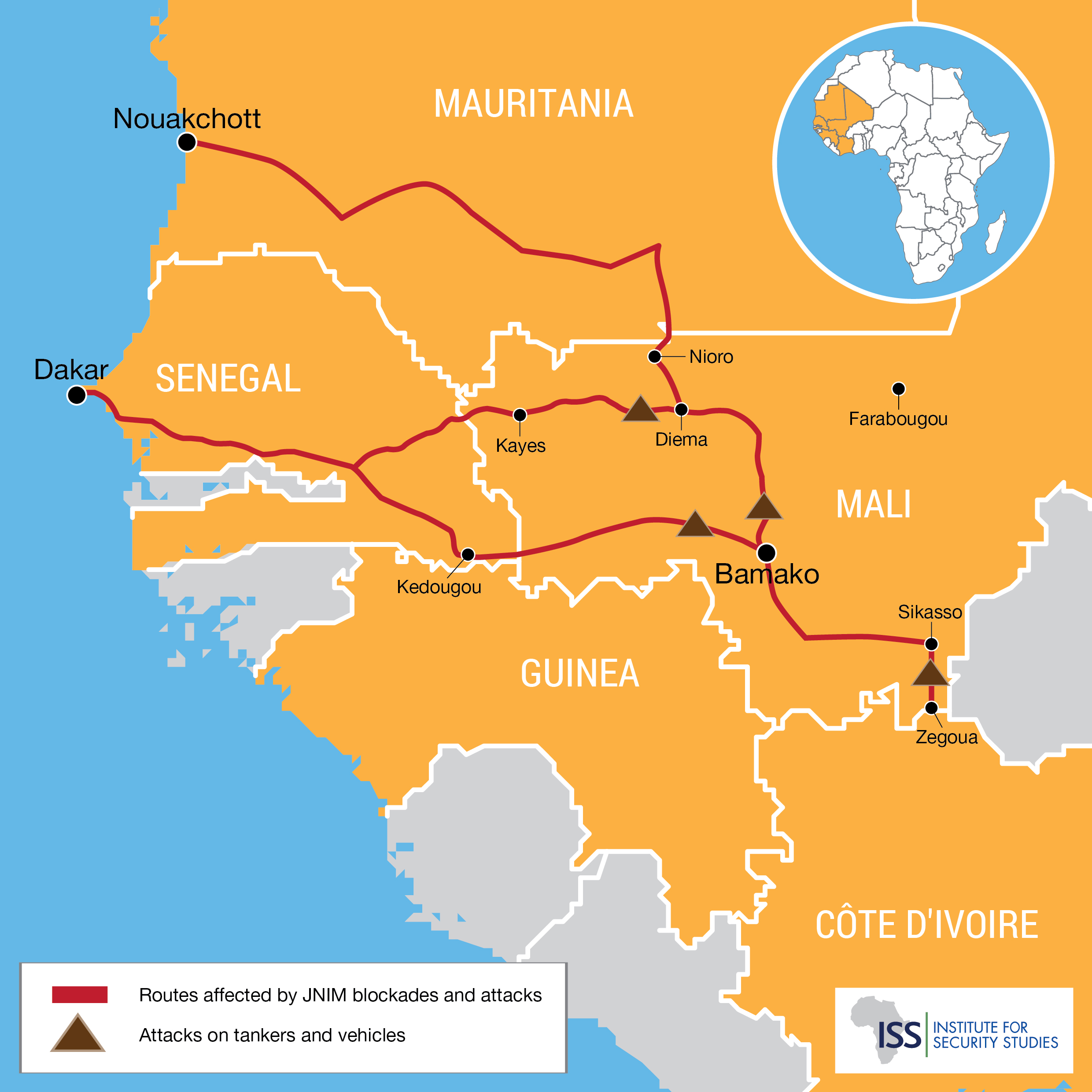 Terrorist roadblocks strangle the economies of Mali and its neighbours ...